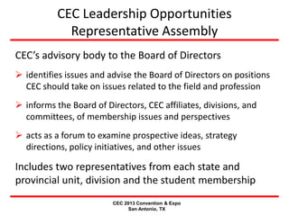 Cec leadership presentation | PPTX