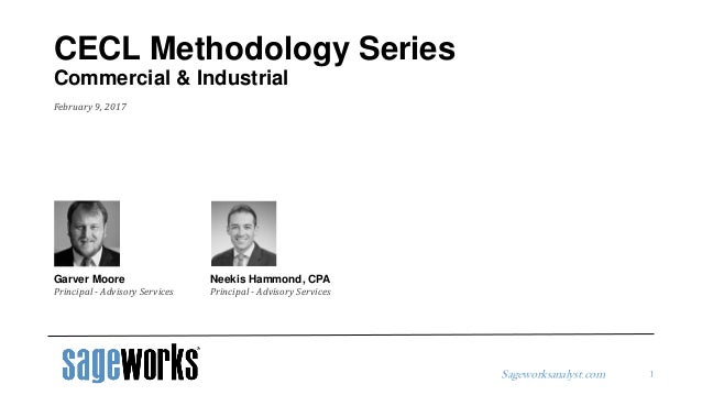 CECL Methodology Series for C&I Loan Pools