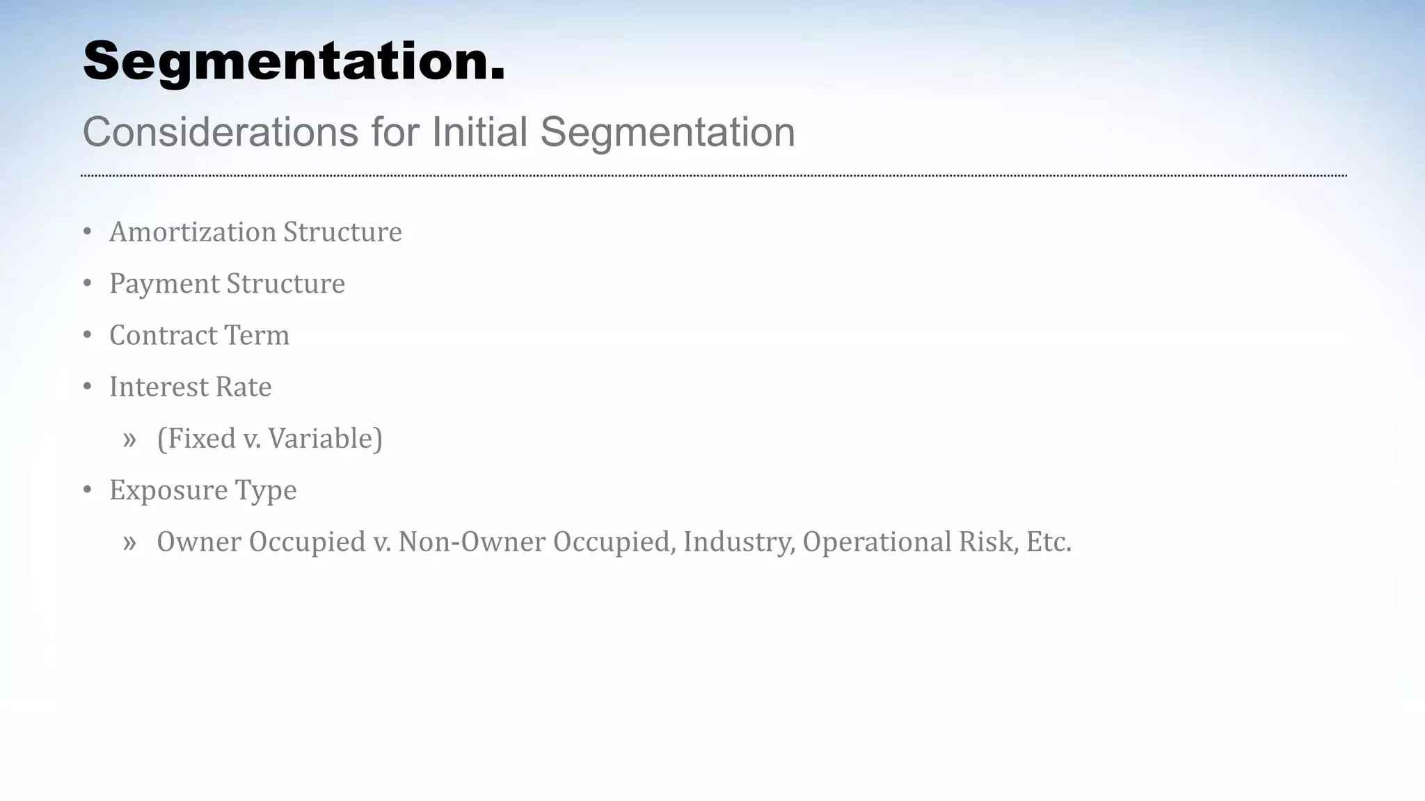 CECL Methodology - CRE Loan Pools | PPT