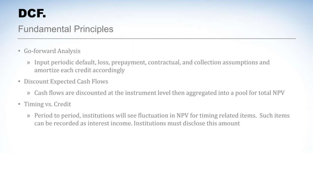 CECL Methodology - CRE Loan Pools | PPT