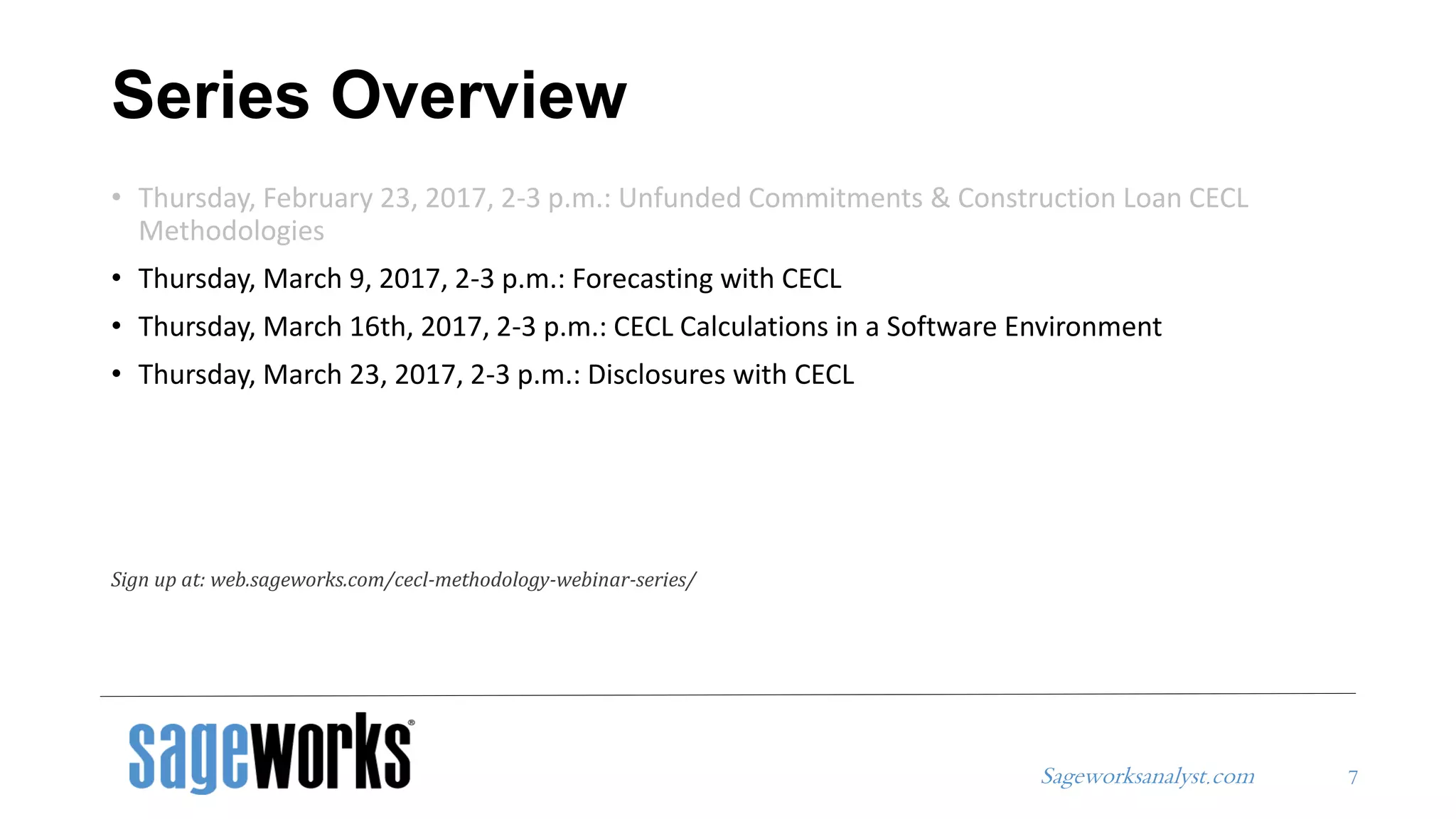 CECL Methodology Series for Off-Balance-Sheet Credit Exposures | PDF