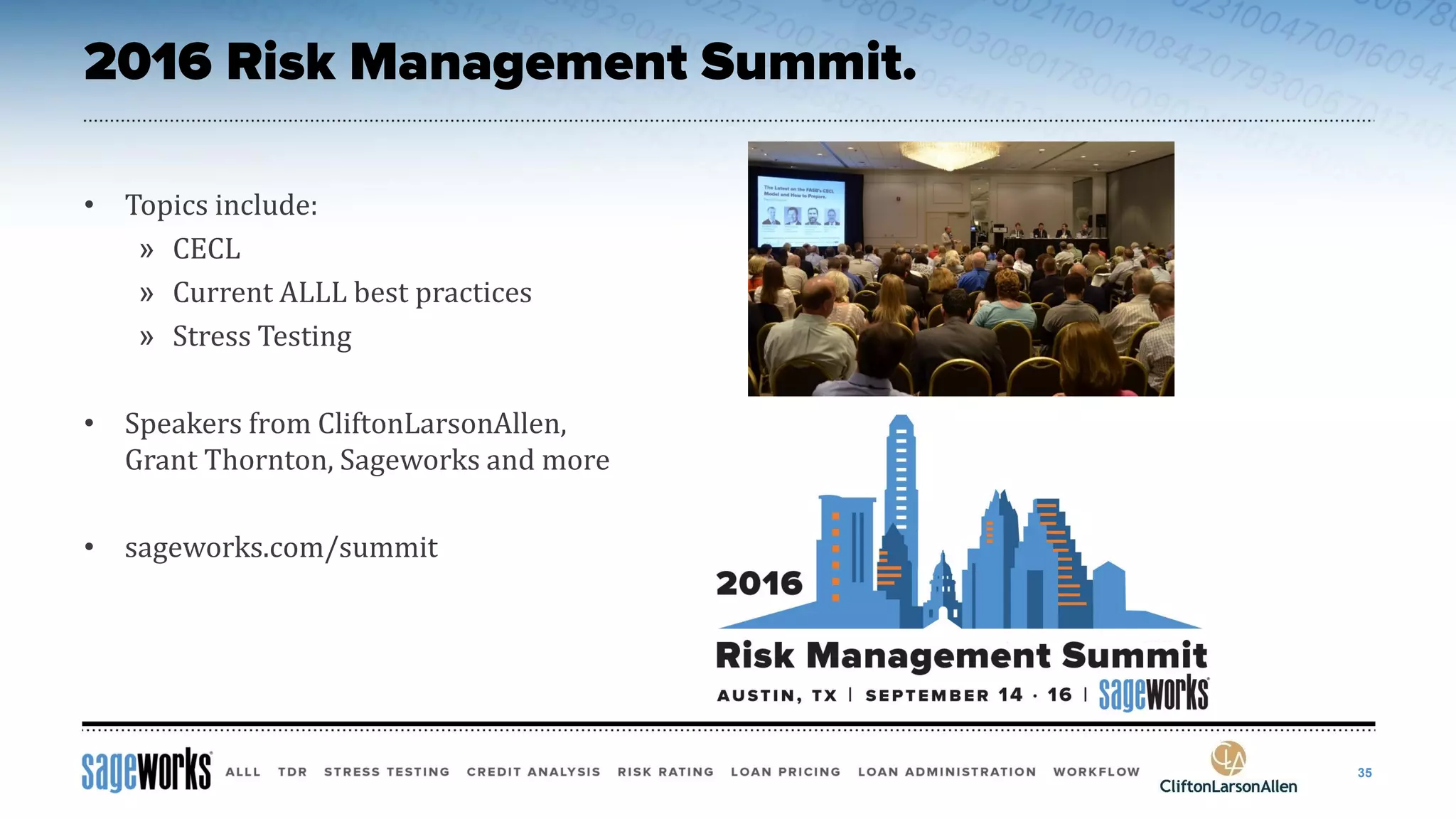 The CECL Workshop Series Part II: Vintage Analysis | PDF