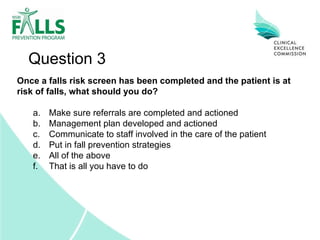 Falls Prevention Introduction | PPT