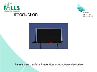 Falls Prevention Introduction | PPT
