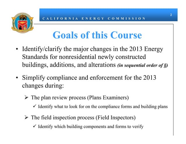 CEC Nonresidential Energy Standards overview | PPT