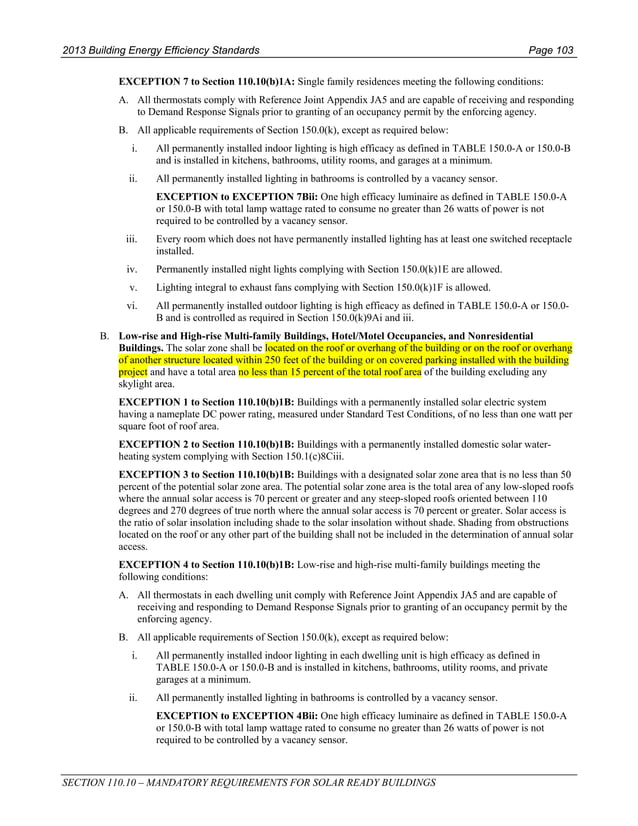 CEC Nonresidential Energy Standards overview | PPT