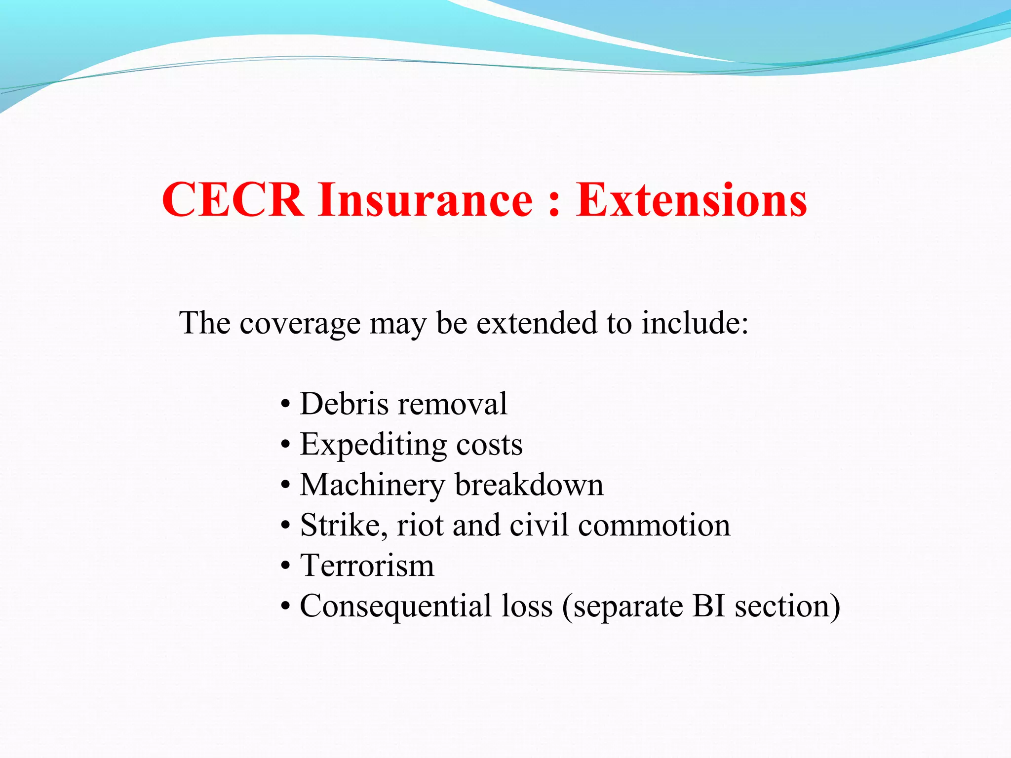 Civil Engineering Completed Risks or Completed Construction Insurance | PPT