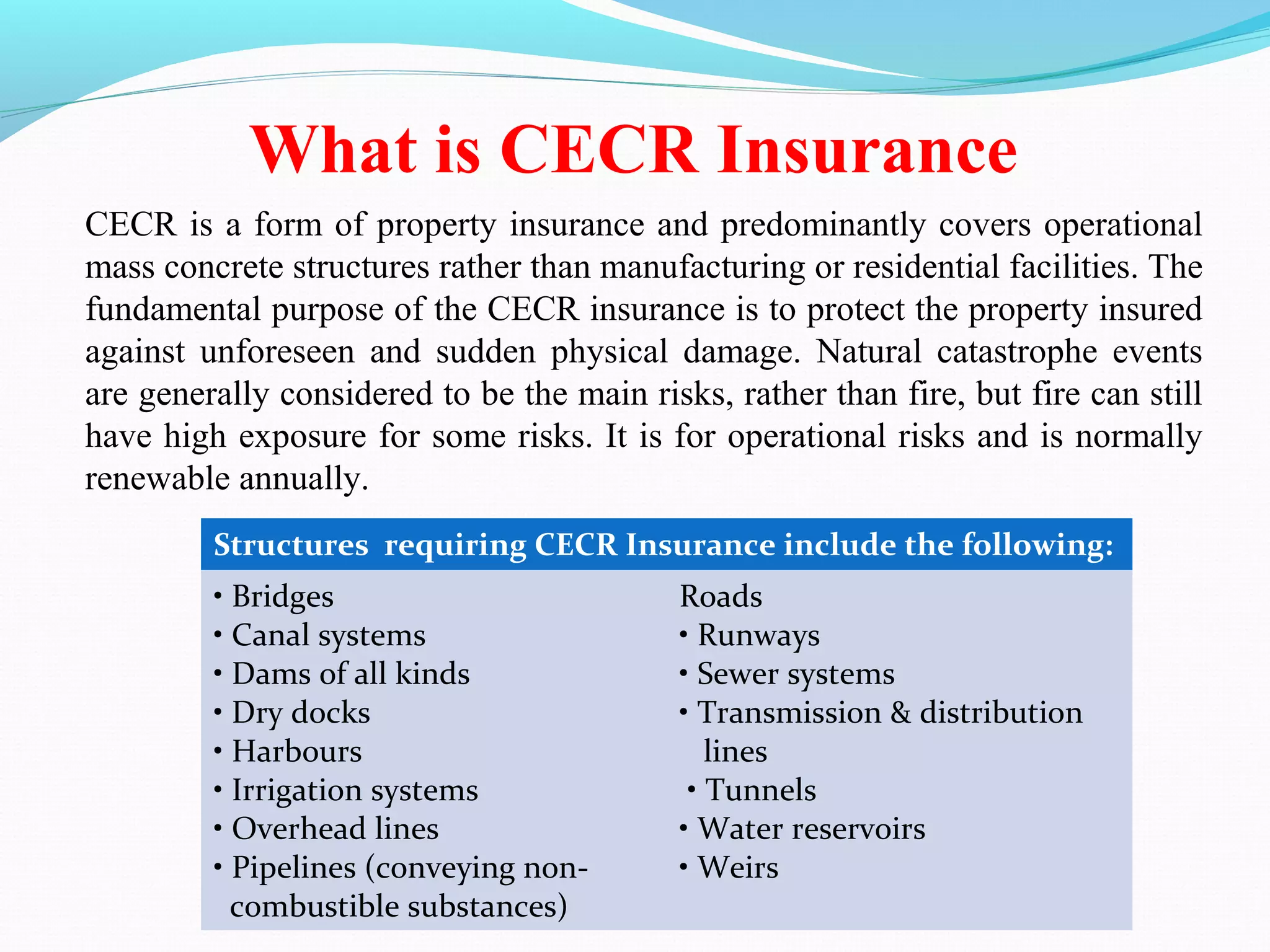 Civil Engineering Completed Risks or Completed Construction Insurance | PPT