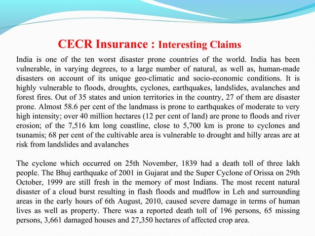 Civil Engineering Completed Risks or Completed Construction Insurance | PPT