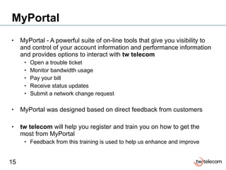 tw telecom presentation | PPT