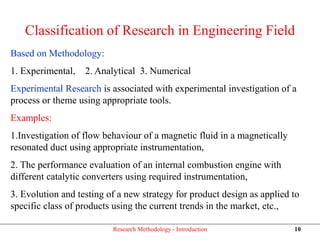 Research Methodology - KSSEM - SNS | PPTX