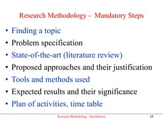 Research Methodology - KSSEM - SNS | PPTX