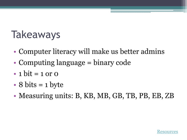 Ced 575 bits bytes and beyond computer basics | PPTX | Internet for ...