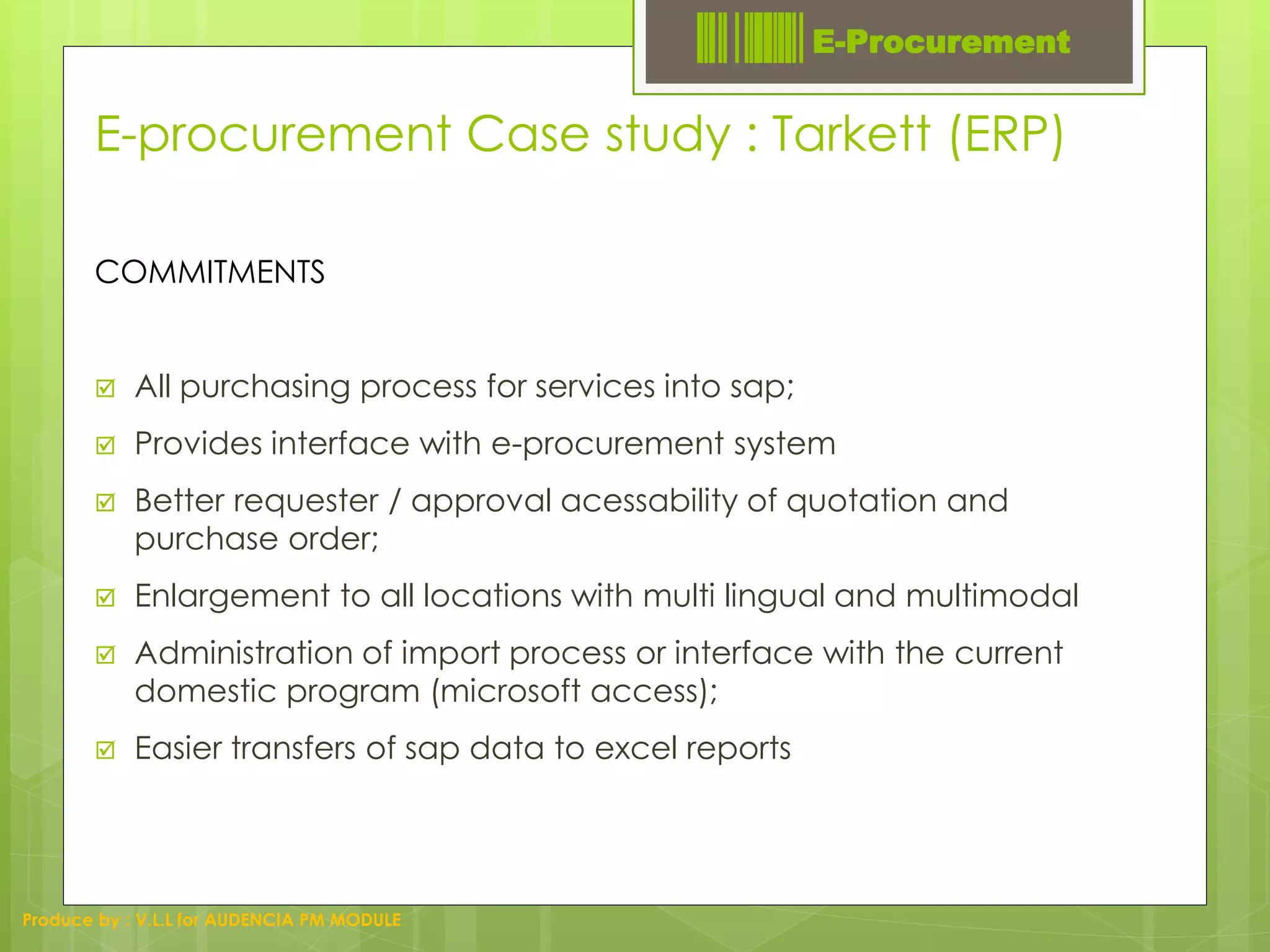 E-Procurement | PDF
