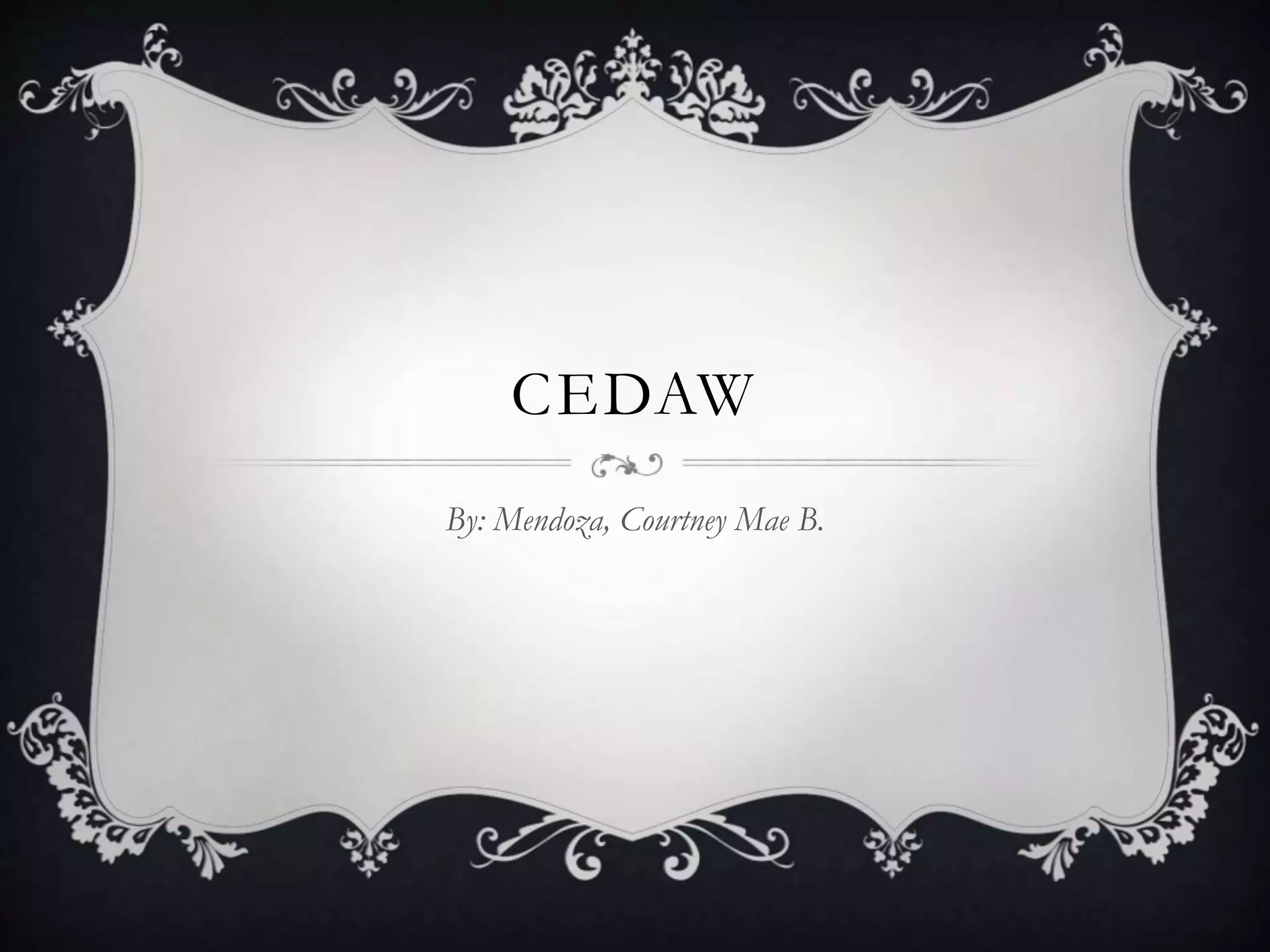 CEDAW | PPTX