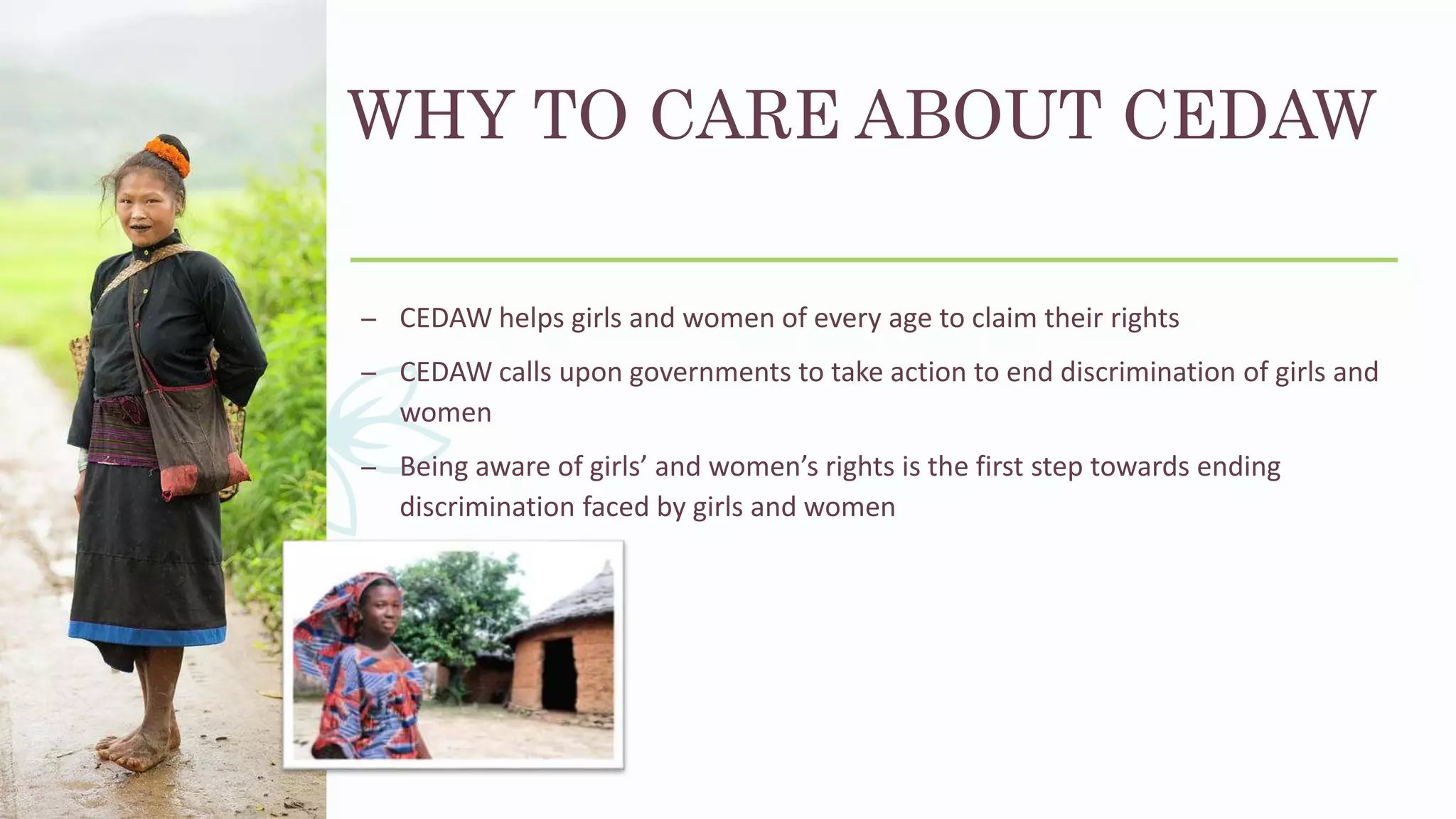 CEDAW and CRC | PPTX