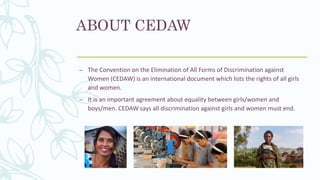 CEDAW and CRC | PPTX