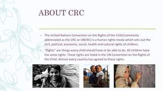 CEDAW and CRC | PPTX