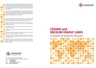 Cedaw & Muslim Family Laws | PPT