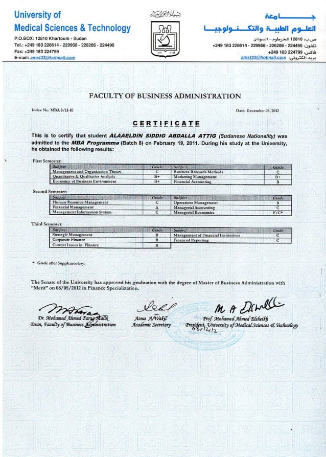 Alaa CV With Certificates | PDF