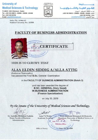 Alaa CV With Certificates | PDF