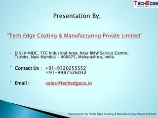 Advantages of CED Coating Service | PPTX