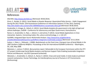 Irmgard Wetzstein: From the academic debate to real-world use and back | PPT