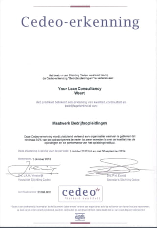 Cedeo-erkenning | PDF