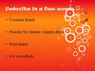 Distribution Analysis and Strategy of Cedevita - Importing in Finland ...