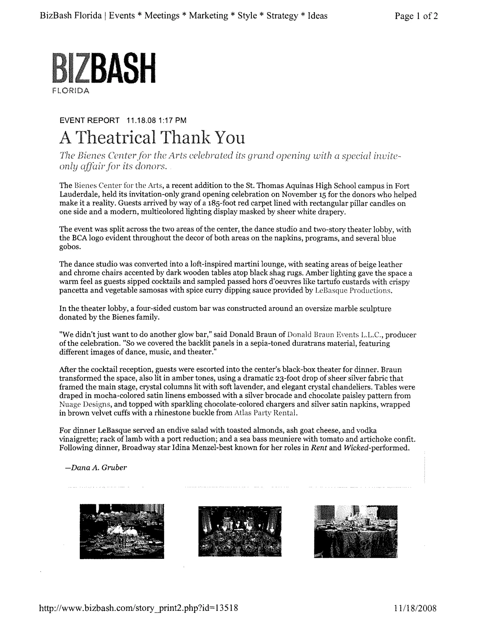 Dana Briones_Freelance Portfolio_BizBash Magazine | PDF