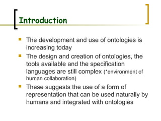 Method for ontology generation from concept maps in shallow domains | PPT