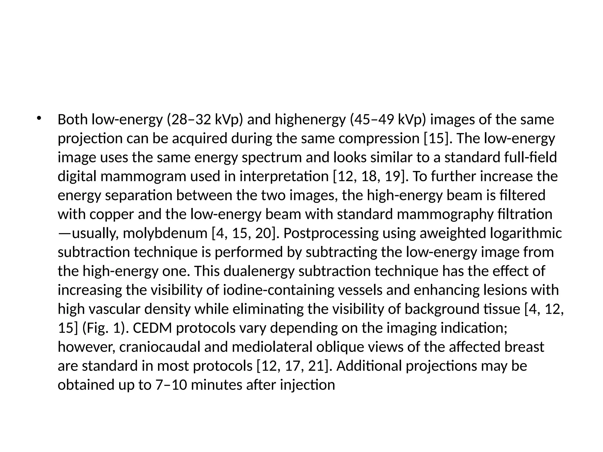 contrast enhanced digital mammopgraphyis | PPTX