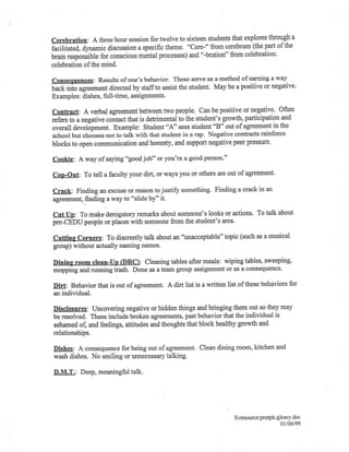 CEDU High School Glossary of Terms | PDF