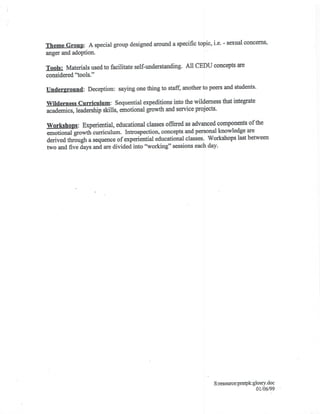 CEDU High School Glossary of Terms | PDF