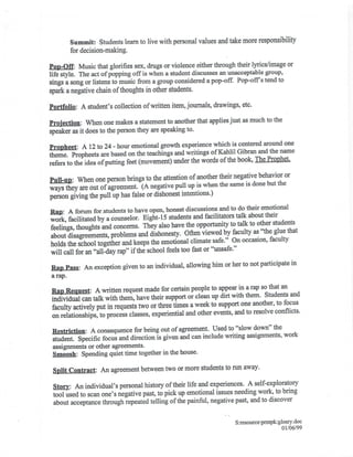 CEDU Middle School Glossary of Terms | PDF