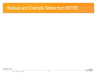 CEE Logging Standard: Today and Tomorrow | PPT