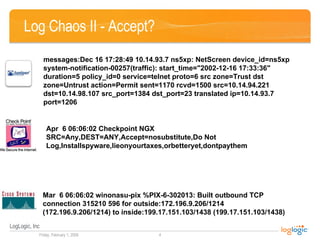 CEE Logging Standard: Today and Tomorrow | PPT