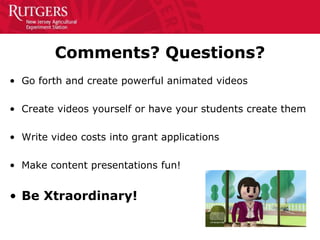 CEE Teaching Personal Finance Concepts With Animated Videos-10-13 | PPT