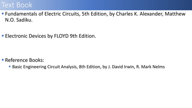 CEE103 - Lecture No 01.pdf applied electricity | PPT | Free Download