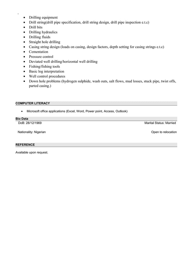 Victor CV May 2015 | DOC