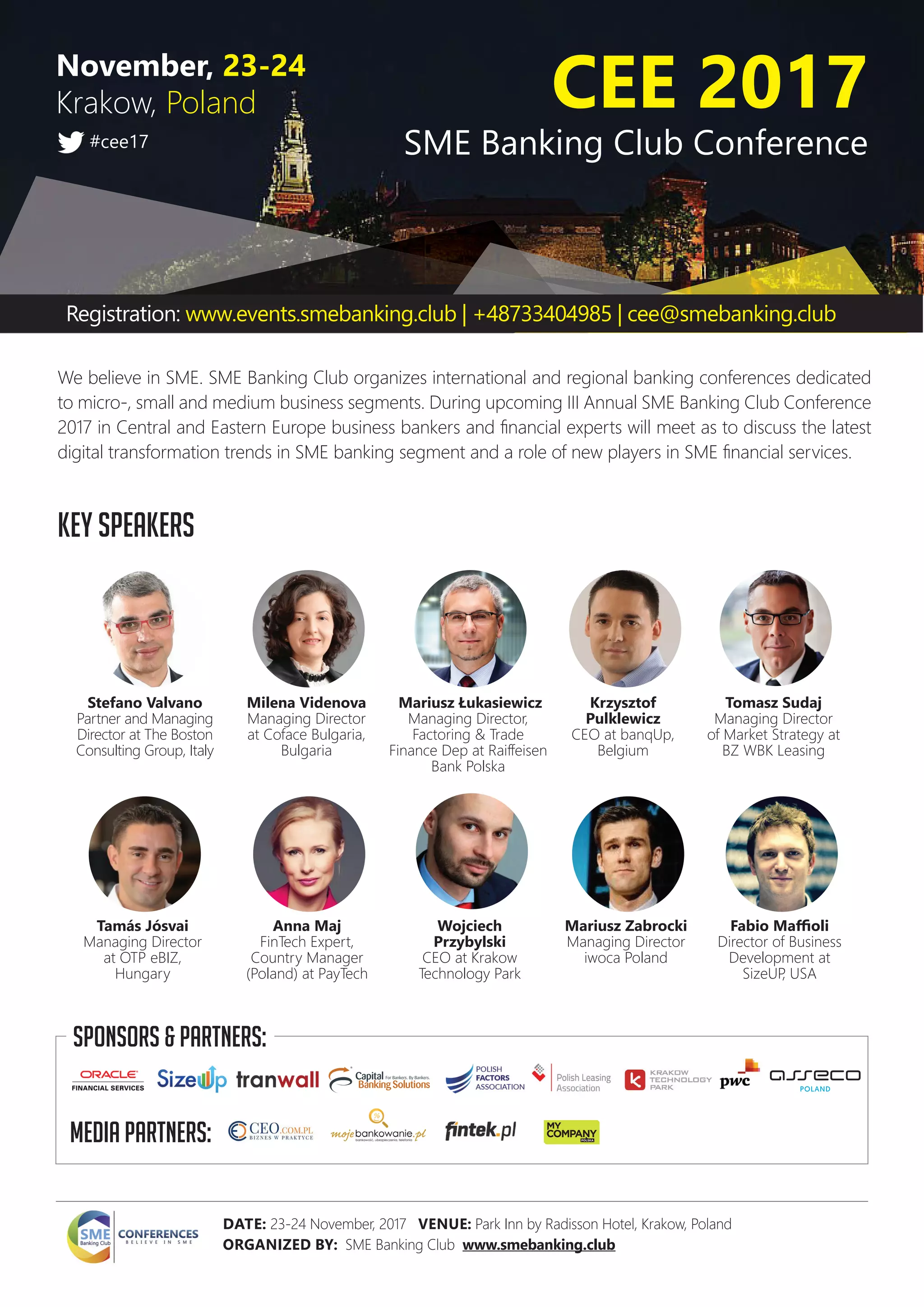 CEE SME Banking Club Conference 2017 | PDF