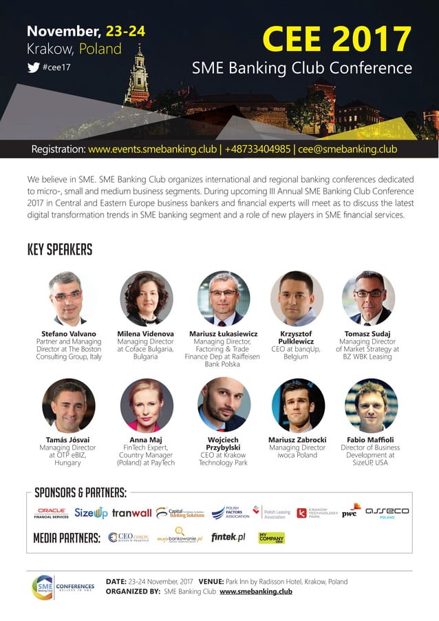 CEE SME Banking Club Conference 2017 | PDF