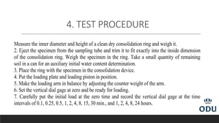 Soil Lab Powerpoint consolidation lab presentation | PPTX