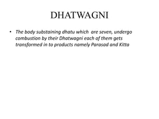 Concept of Agni in Rasa Shastra & Bhaishajya | PPTX