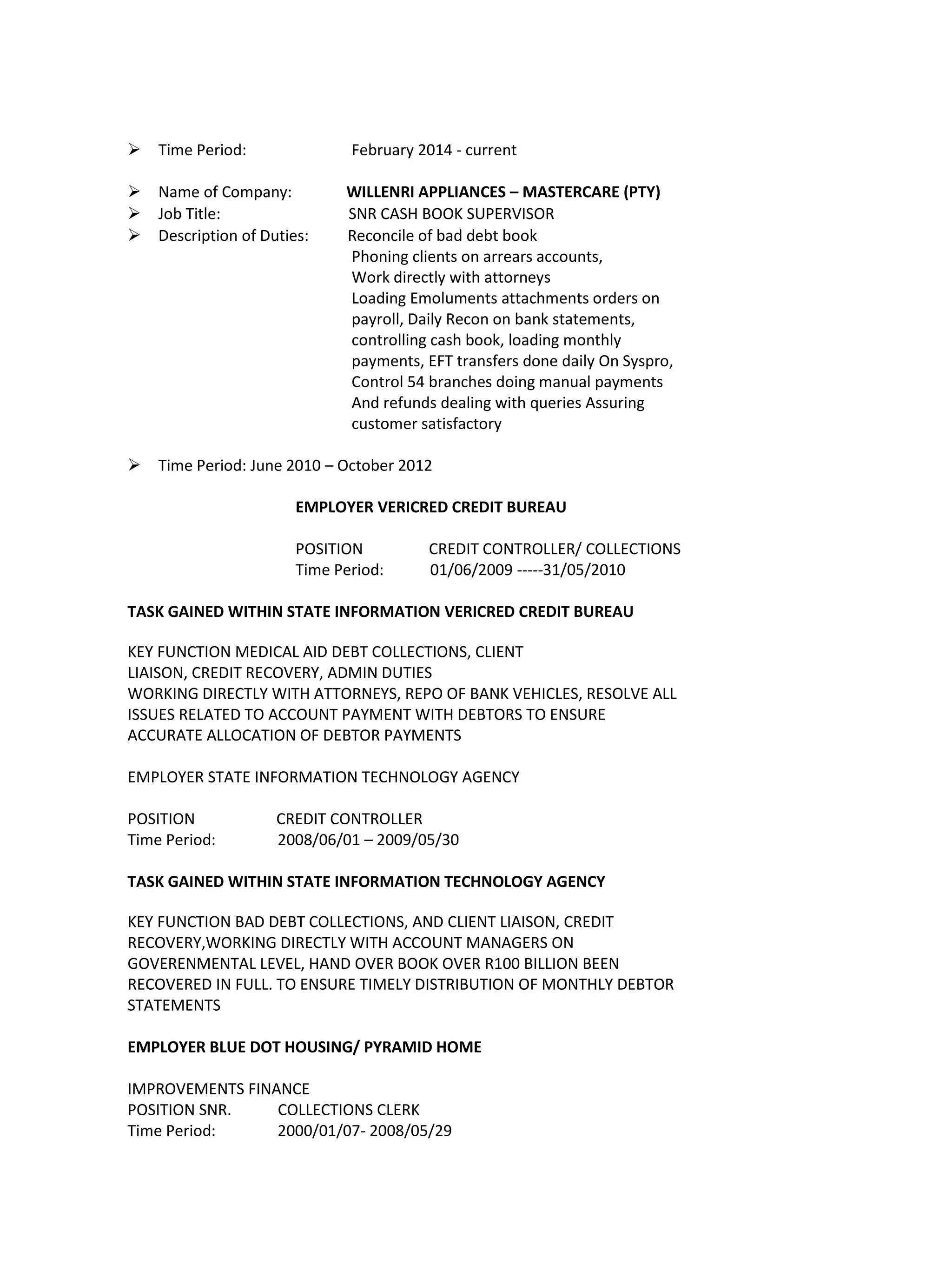 JENNY RYGARD CV | PDF