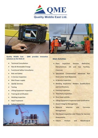 QME-Co_ Profile_ver04 | PDF