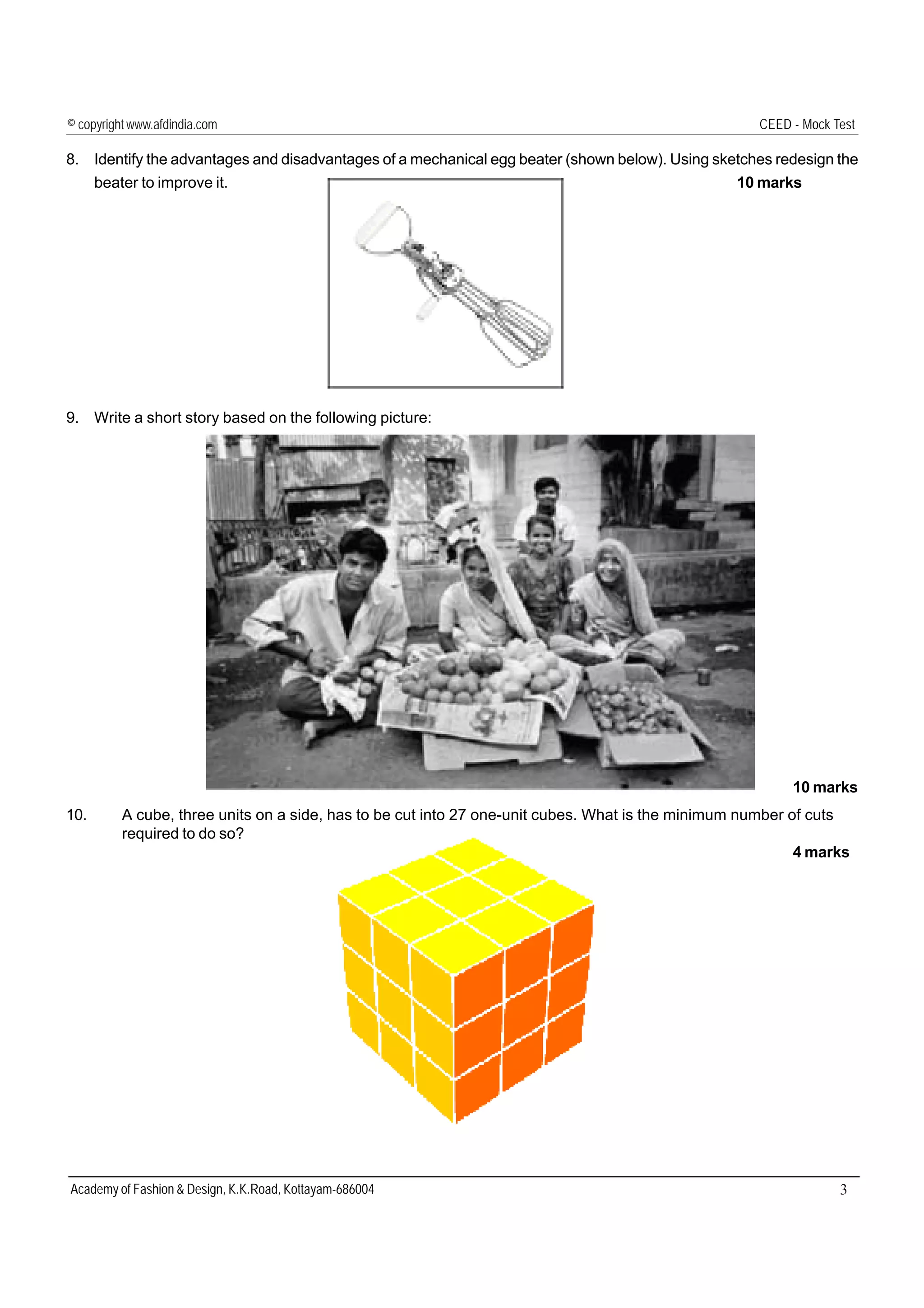 ceed-question-paper | PDF