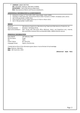 Aqdas Resume Experience (1) (1) (1) | DOCX