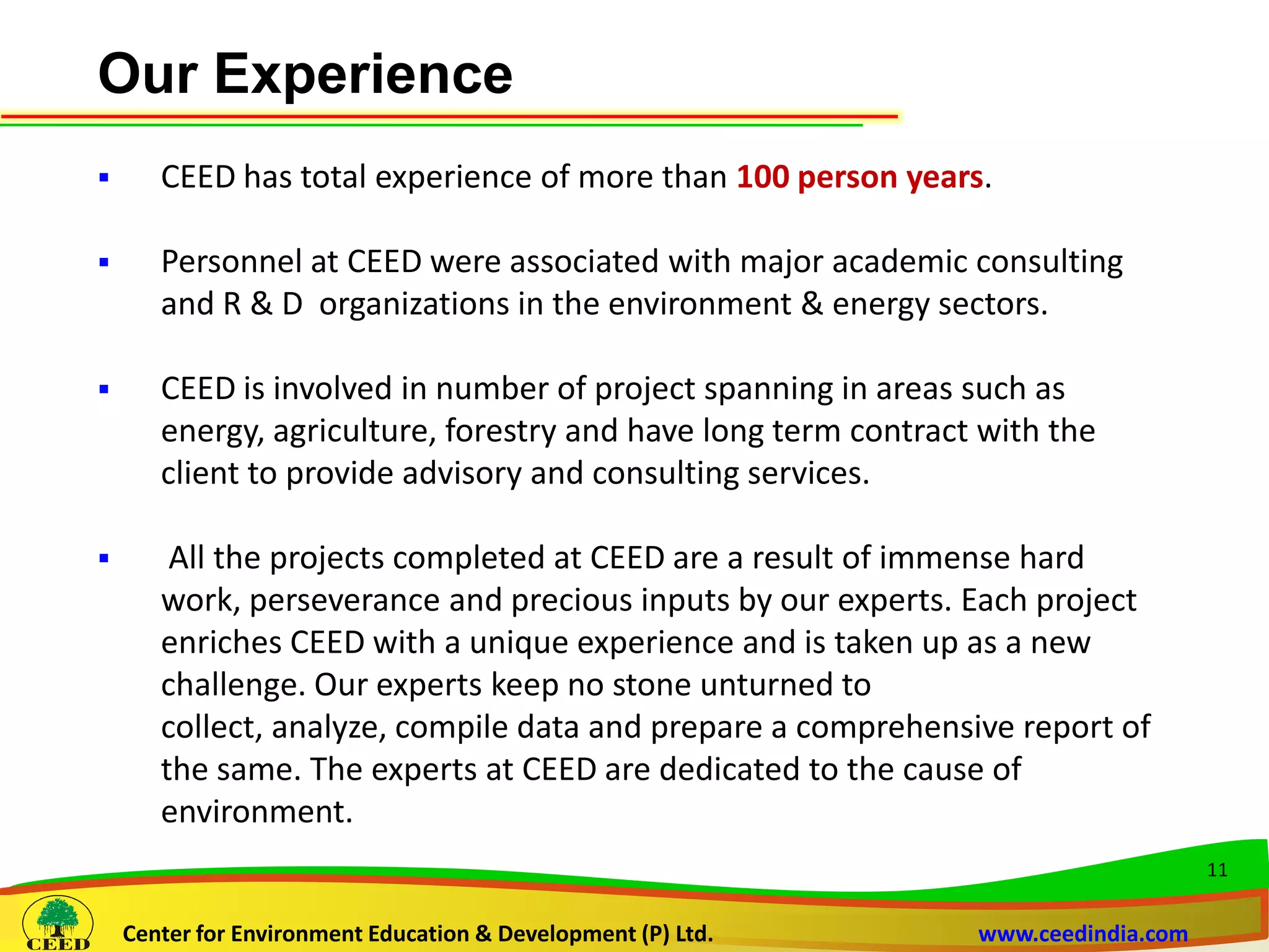 Ceed corporate presentation | PPTX