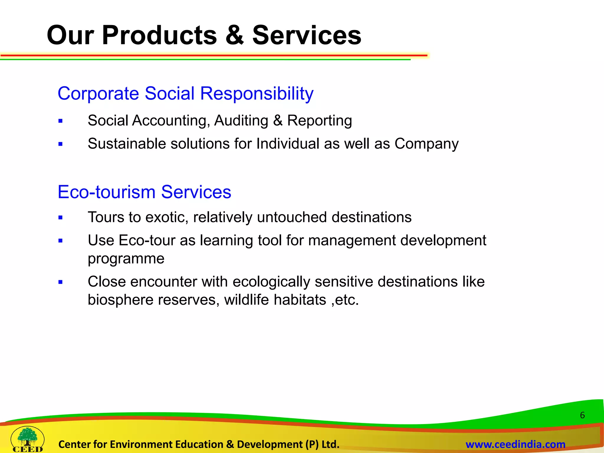 Ceed corporate presentation | PPTX